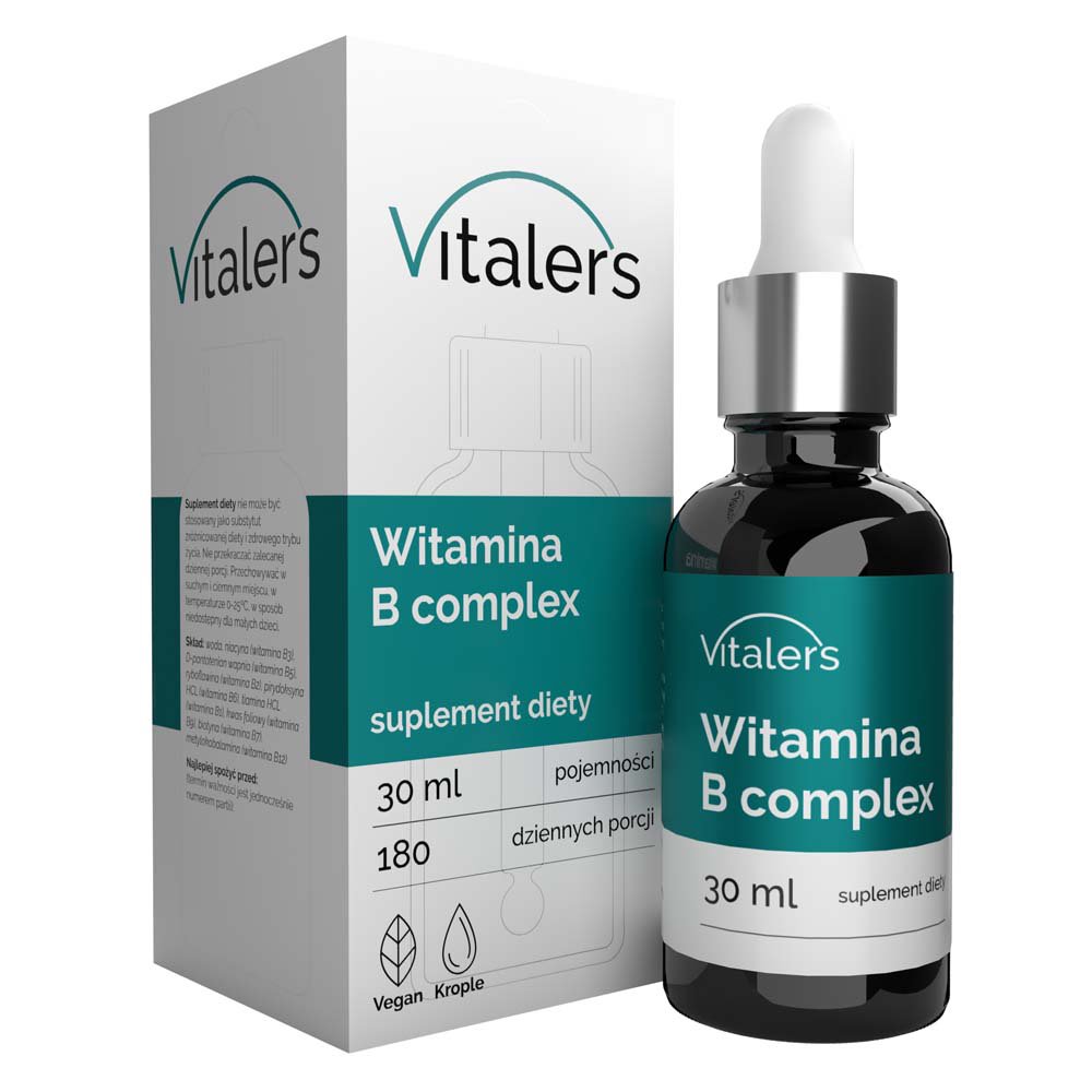Vitaler's Witamina B complex krople - 30 ml - Witamina B complex ...